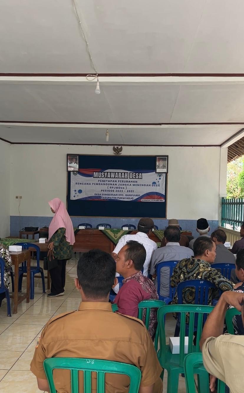 RPJM Desa Sumbersari: Fondasi Pembangunan untuk Masa Depan - Desa ...